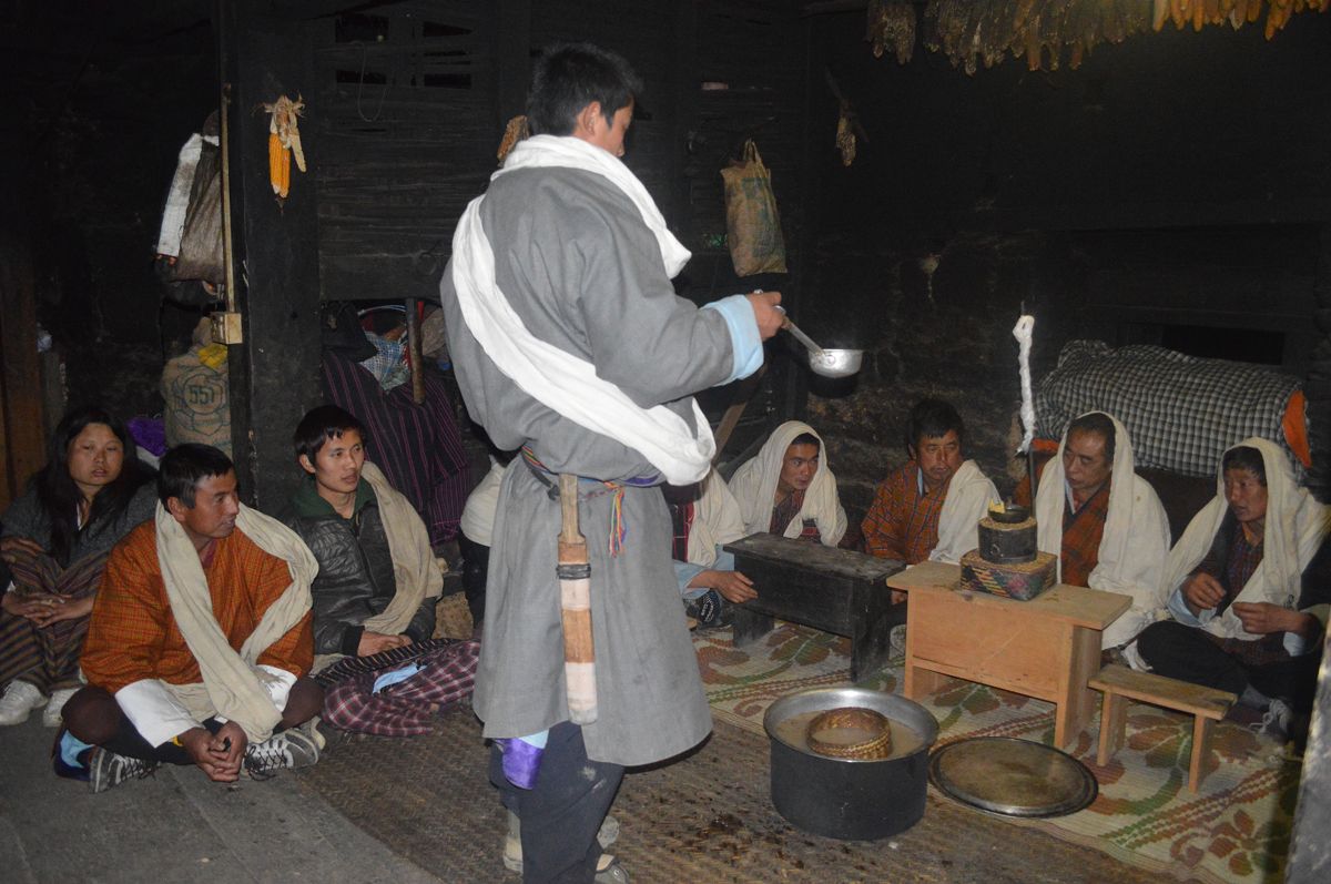 Offering Bangchang is a main speciality of Lhabon in Taktse. | Mandala Collections - Images