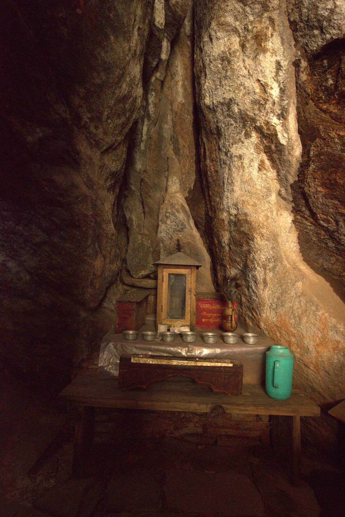 The holy cave of the Machig Labdrön above temple | Mandala Collections ...